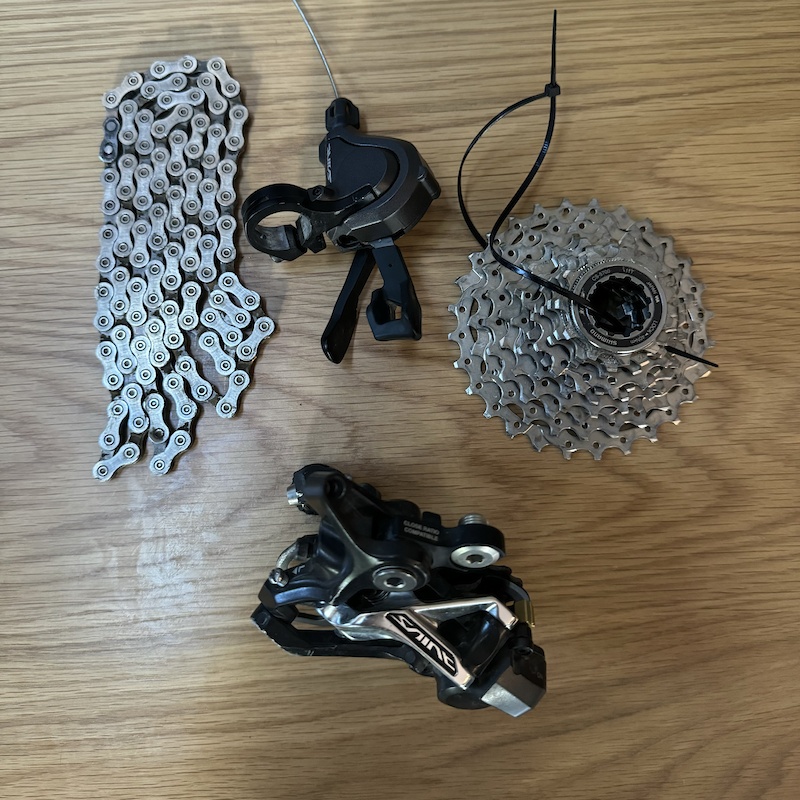 2022 Saint M820 Derailleur, Shifter, Cassette & Chain For Sale