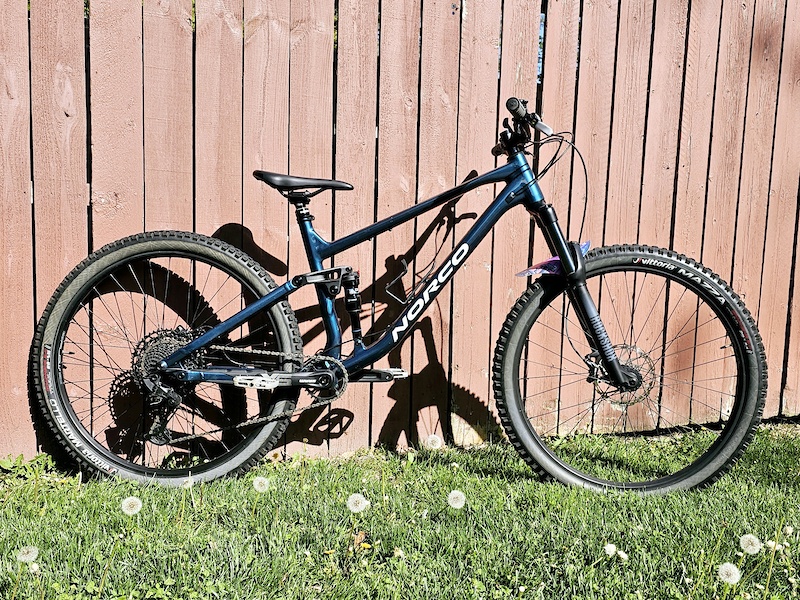 2023 Norco Fluid FS A3 Size XL Blue Silver For Sale