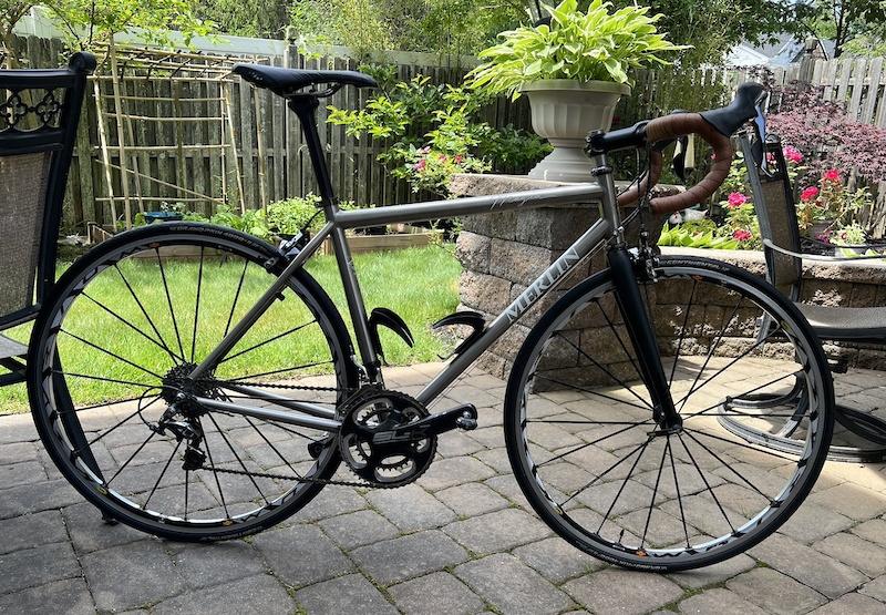 2005 MERLIN MAGIA TITANIUM ROAD BIKE M/L For Sale