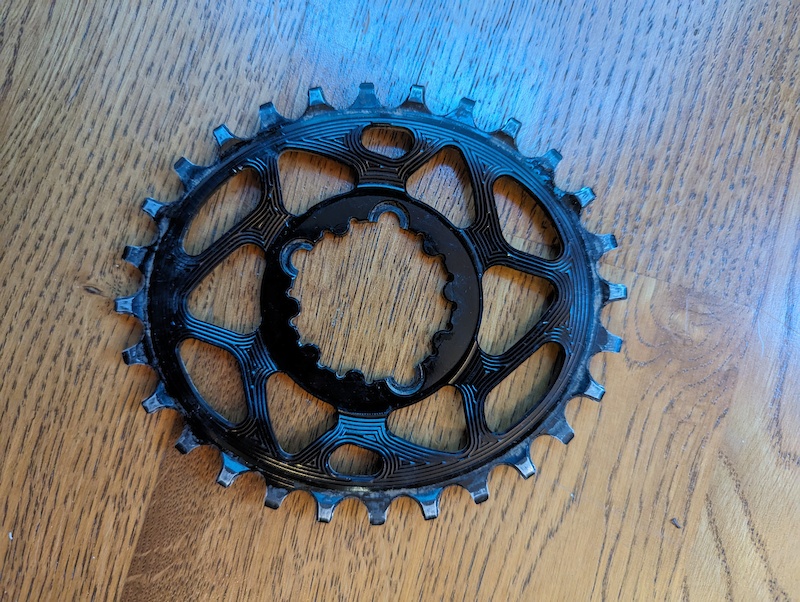 SRAM direct mount 28t oval chainring, 3mm offset For Sale