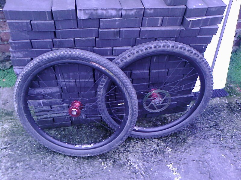 2008 26"DMR DV RIMS 100 ONO mint condition few scratches For Sale