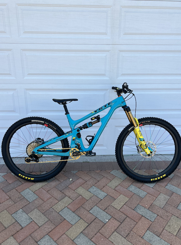 2019 Yeti SB150 Turq Series - L - SC Carbon Wheels For Sale