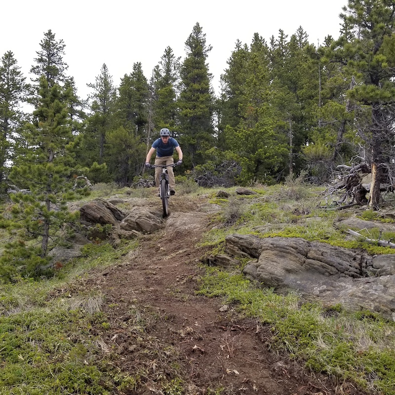 Trappers Mountain Biking Trail - Bragg Creek, Alberta