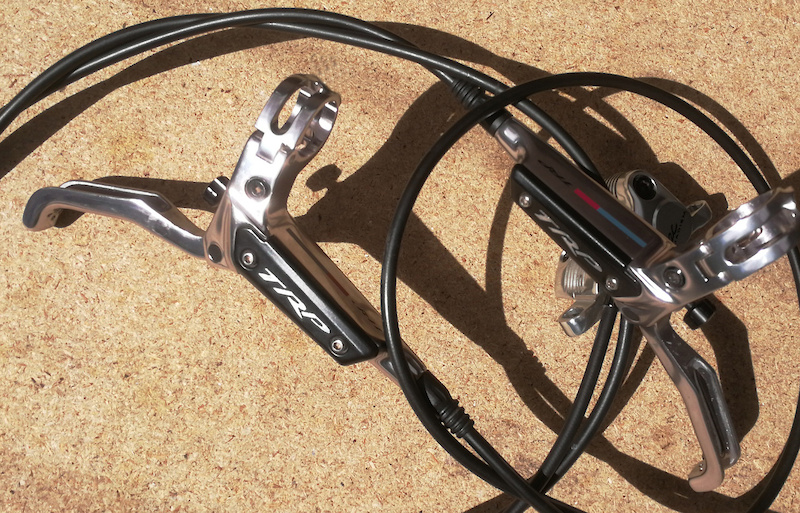 2020 TRP G-Spec quadiuem brake set all silver levers For Sale