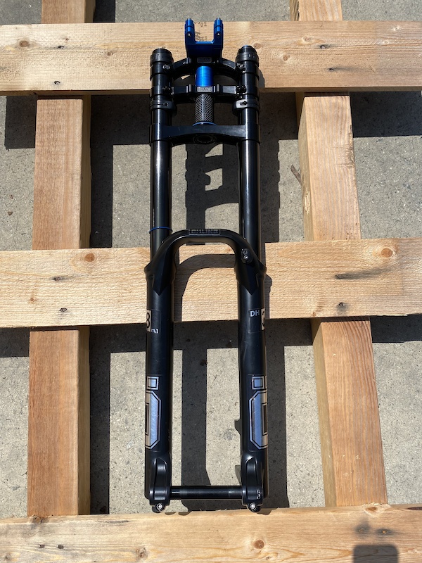 2022 Ohlins DH38 M1 fork and Hope direct mount stem For Sale