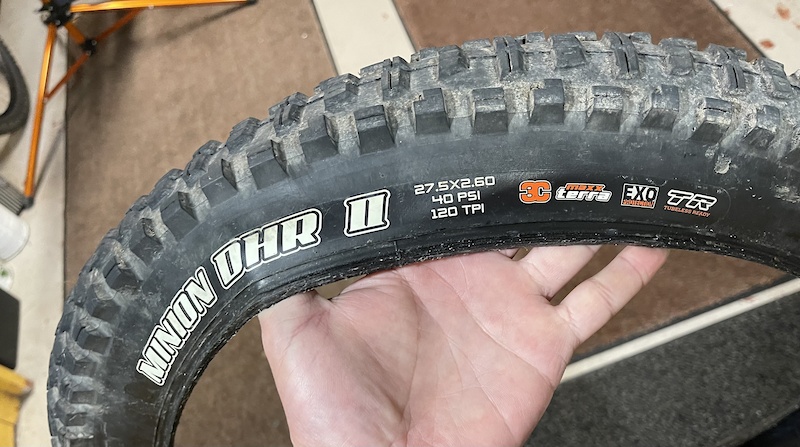Maxxis Minion DHR II 27.5 x 2.6 EXO For Sale