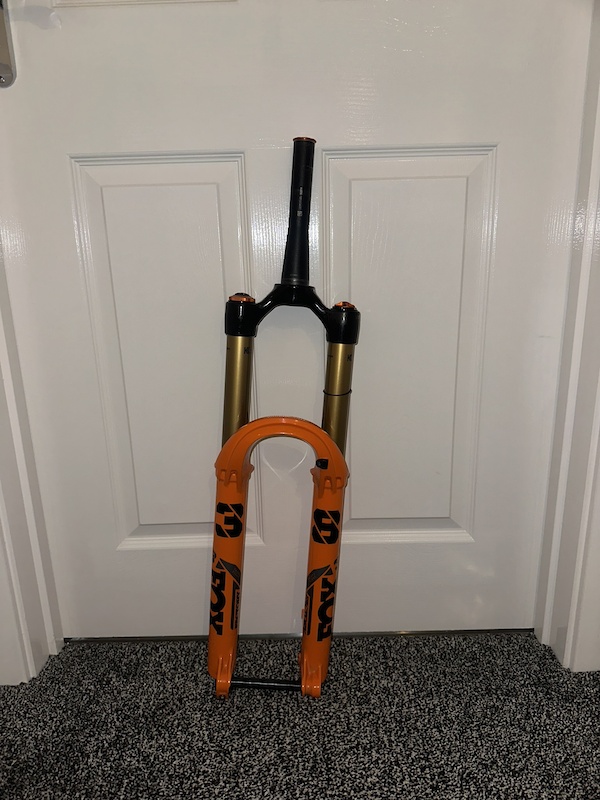 2024 FOX 38 Factory Suspension Fork 180mm 29" Orange Dials For Sale