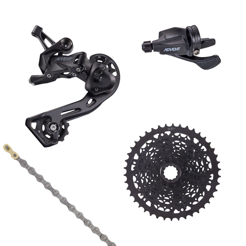 2024 microSHIFT Advent 9 Alloy Drivetrain Kit For Sale