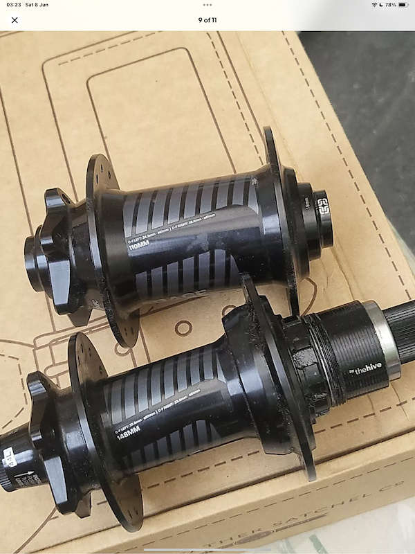 E thirteen boost hubs front 110/15 ,rear 148/12 For Sale