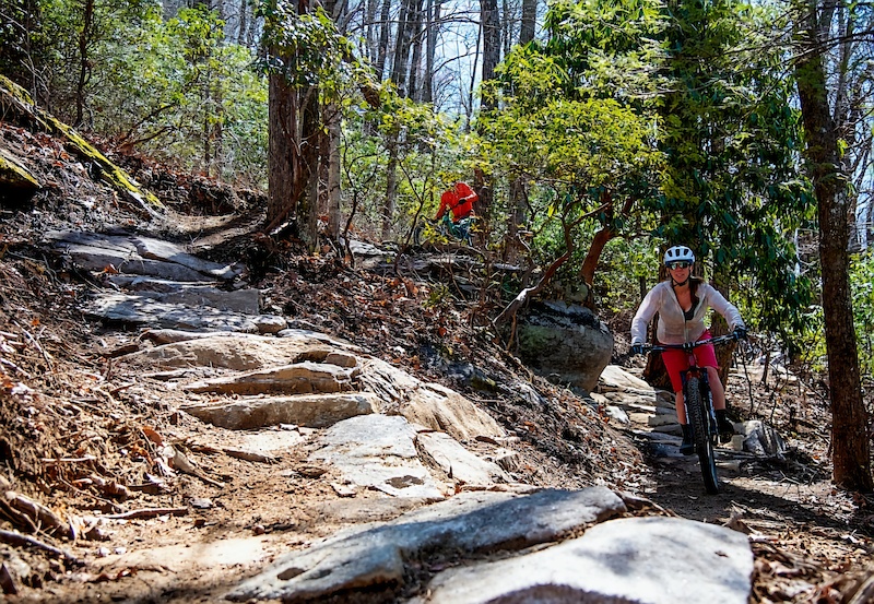 Cove Creek, Daniel Ridge, Searcy, Butter Gap Mountain Biking Route ...