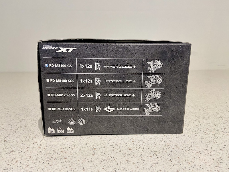 2024 12-speed Shimano XT RD-M8100-GS - Unopened For Sale