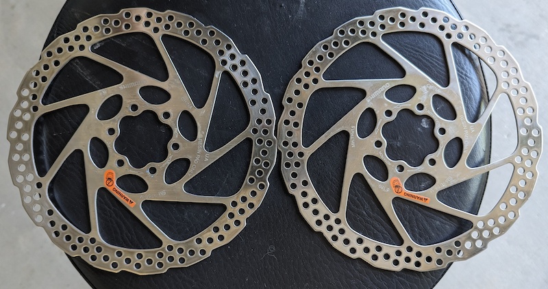 2024 Shimano Deore RT56 180mm rotors (6 bolt) For Sale