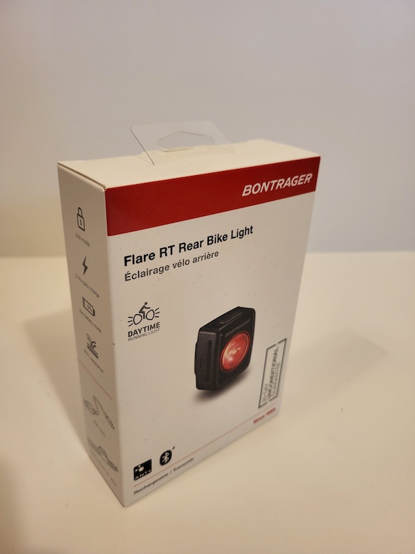 2024 Bontrager Flare RT Bicycle Tail Light For Sale
