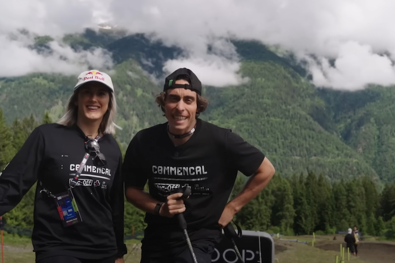 Video: Track Walk with Myriam Nicole & Amaury Pierron at the Val di Sole DH World Cup 2024 ...