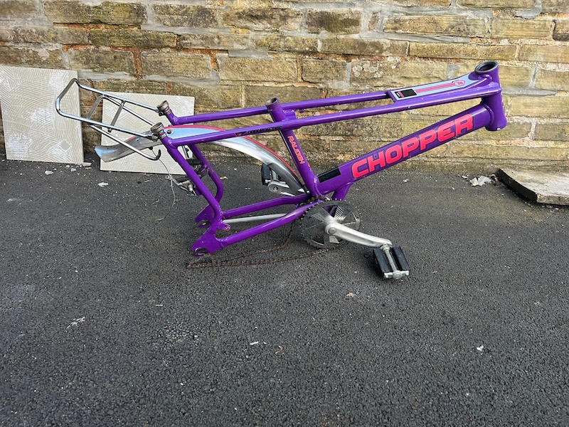Raleigh Chopper MK3 frame and pedals For Sale