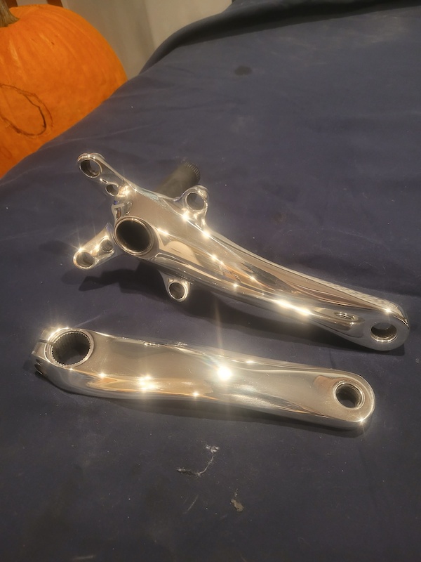 Custom "Jones style" shimano xtr crankset For Sale