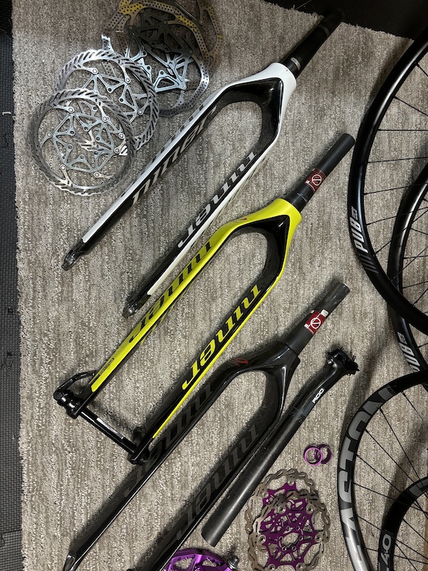 Niner carbon & rockshox 29 forks For Sale