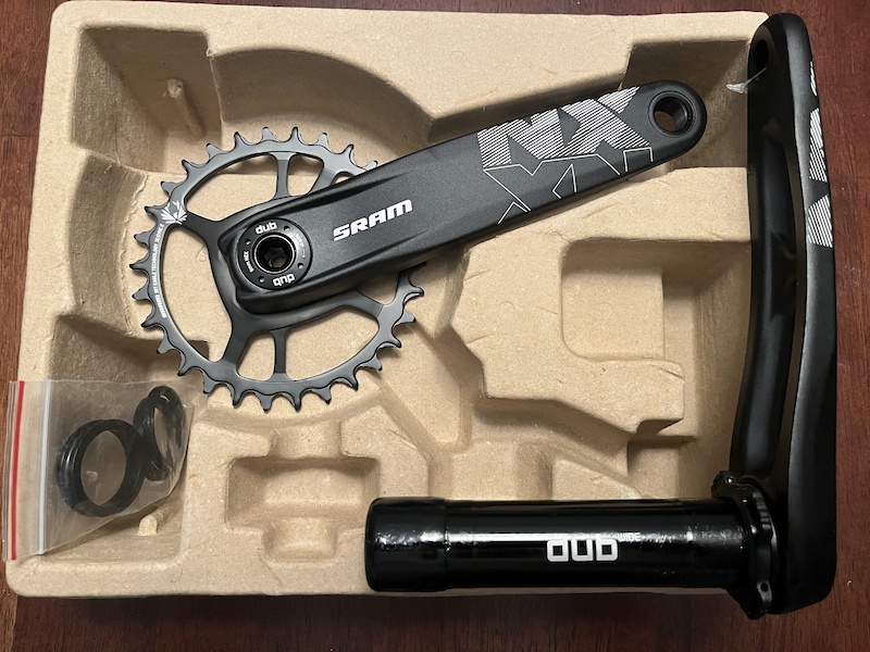 2024 SRAM NX Eagle DUB Wide Crankset, 30T, 175 For Sale