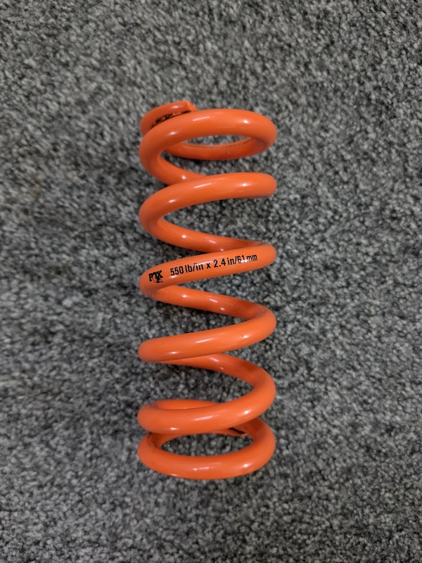 2023 Fox SLS Coil Spring 550lbs For Sale