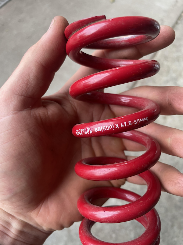 2022 Red RockShox Spring 500lbs x 47.5-55mm For Sale