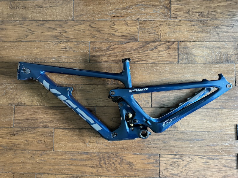 2025 YETI SB160 COBALT (Turq Series Carbon) NO Rear shock For Sale