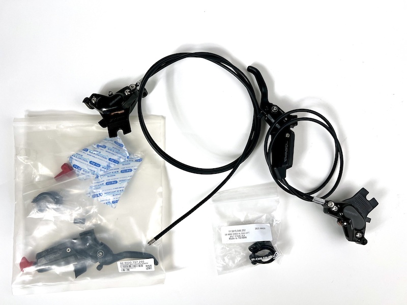 2024 New Sram Code Silver Stealth brakeset RSC w/ clamps For Sale