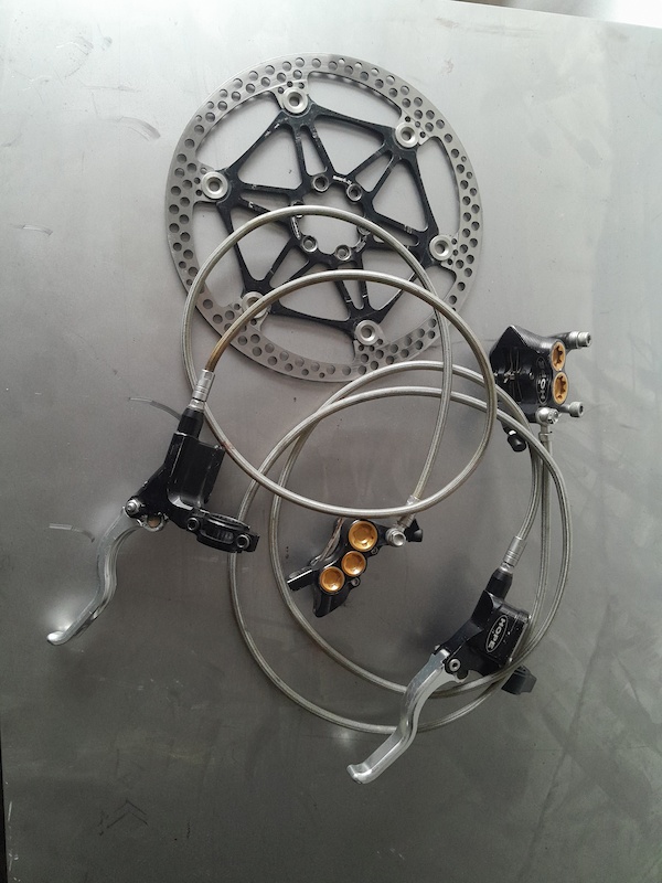 Hope Mono 4 and Mono 6 brakeset For Sale