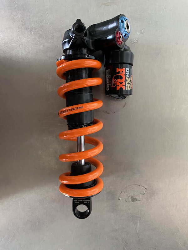2022 205x60 Fox Factory DHX2 Shock, just rebuilt, w/ spring For Sale