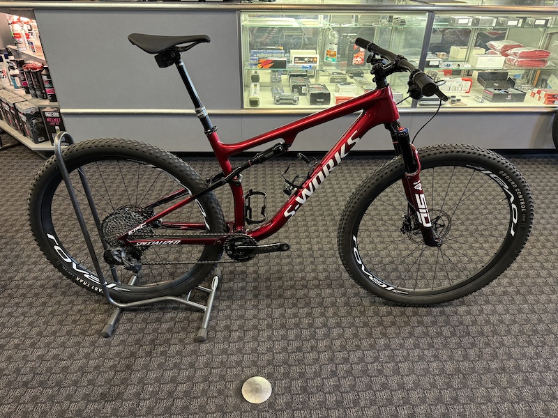 2021 Specialized S-Works Epic - Gloss Red Tint - Large For Sale
