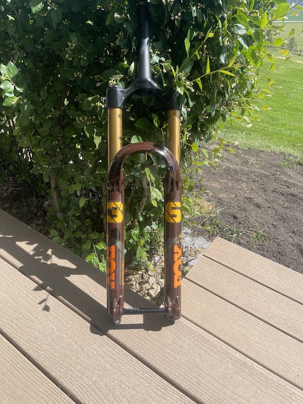 2022 Fox 36 Factory Fork 27.5-inch w/Grip 2 Root Beer For Sale