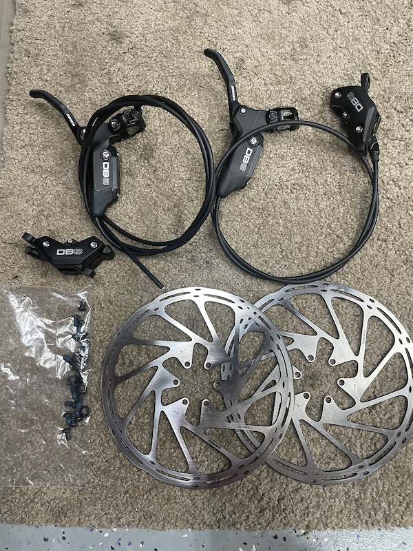 2024 Sram DB8 4 piston brake set For Sale