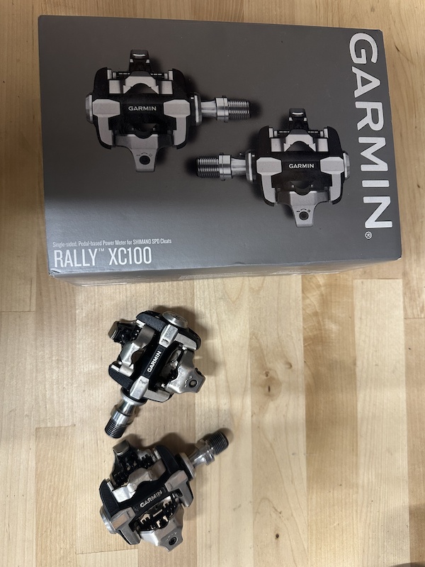 2023 Garmin Rally XC100 single sided power meter pedals For Sale