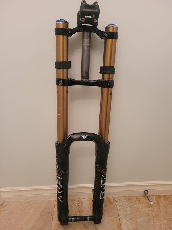 2012 Fox 40 Factory Kashima 26" coil fork + DM stem For Sale