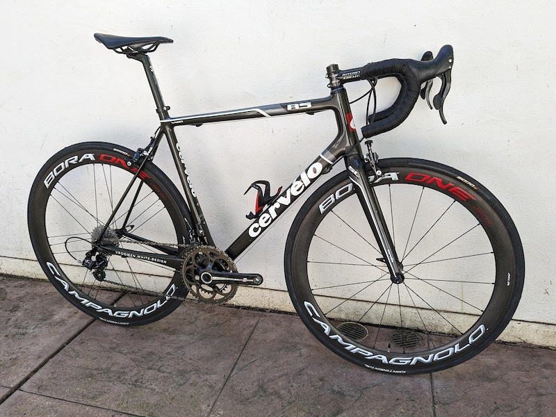 2012 Cervelo R5 VWD with Full Campy Record - 56cm For Sale