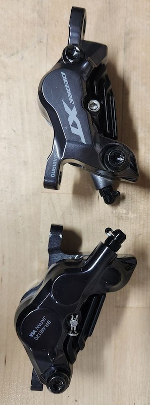2023 Shimano BR-M8120 XT 4-Piston Disc Brake Calipers For Sale
