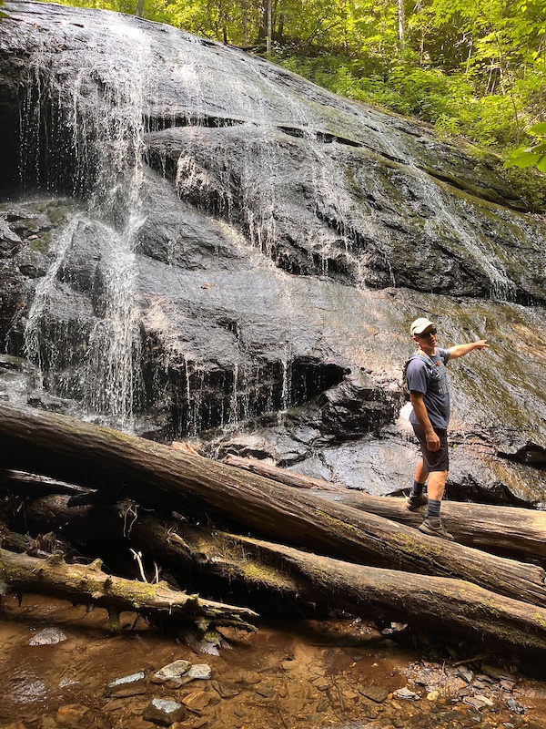 Log Hollow Falls Trail Hiking Trail - Brevard, NC