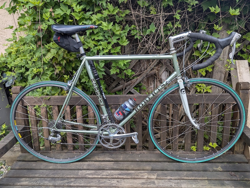 Chas Roberts 1984 steel road bike For Sale