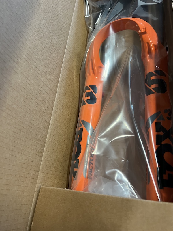 2024 Fox 36 Factory 160 29” Grip 2 Orange Lowers For Sale