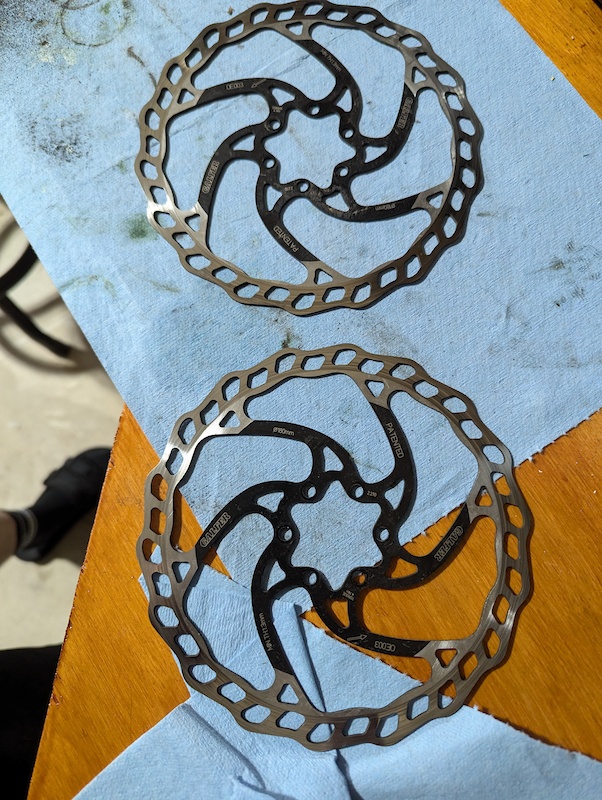 2022 Galfer 180 mm rotors six bolt front and rear For Sale