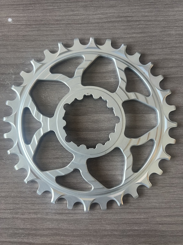 5DEV Chainring / 32T 3MM Offset / Silver For Sale