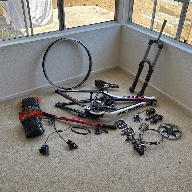 2015 KHS DH 300 Frame. + (everything on the picture) For Sale