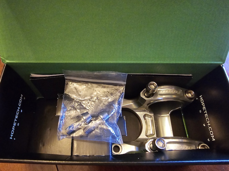 2024 Hope Dm stem. 40mm. 31.8mm Dia. Silver For Sale