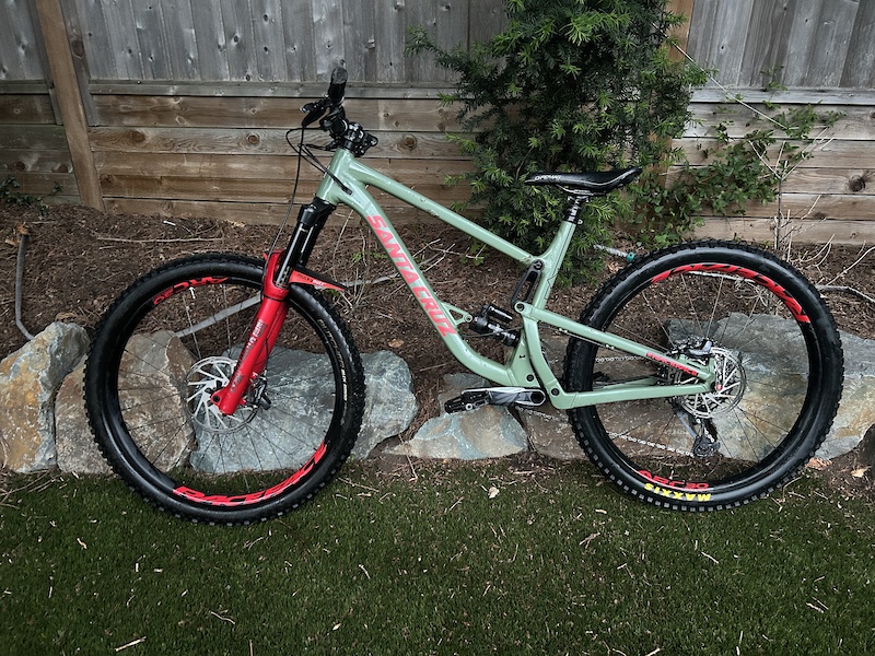 2021 CUSTOM SANTA CRUZ BRONSON (Fresh Service) For Sale