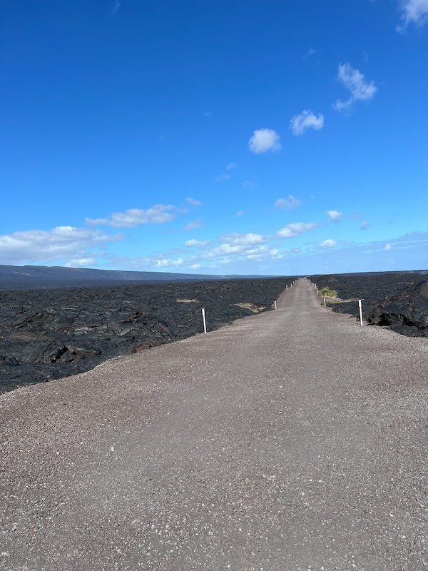Chain of Craters-Kalapana Road Multi Trail - - Hawaii