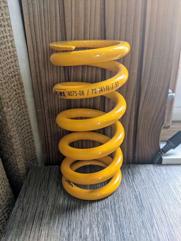 2023 Ohlins 411 x 57mm rear shock coil spring For Sale