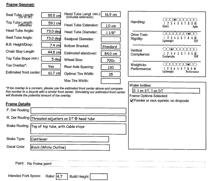 Seven Cycles Gravel / Cyclocross Titanium Bike For Sale