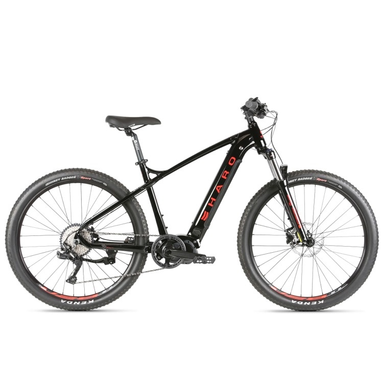 2022 Haro Double Peak i/O 27.5 Black/ Neon Red Med Frame For Sale