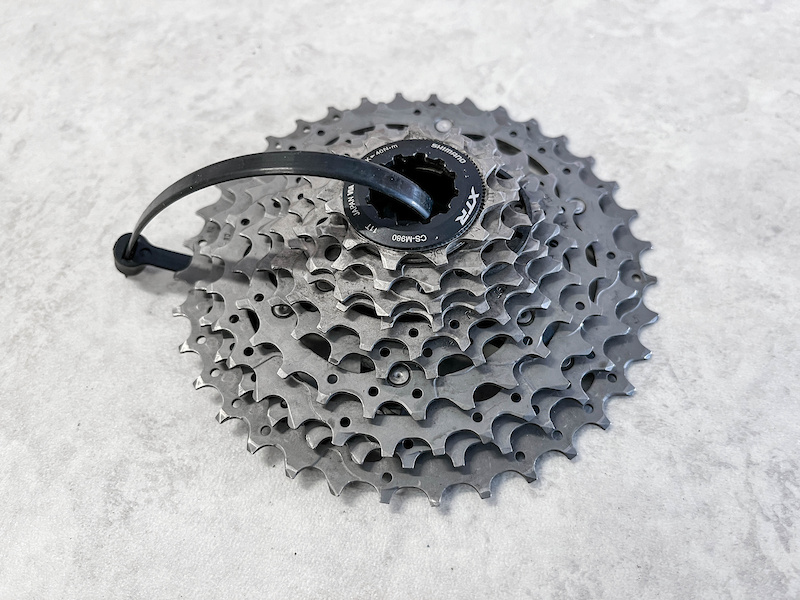 Shimano XTR 10Speed M980 cassette 11-36T 276G! For Sale