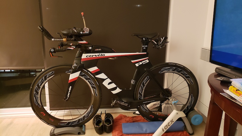 2014 Cervelo P5 SIX with a 2017 Di2 Ultegra Groupset For Sale