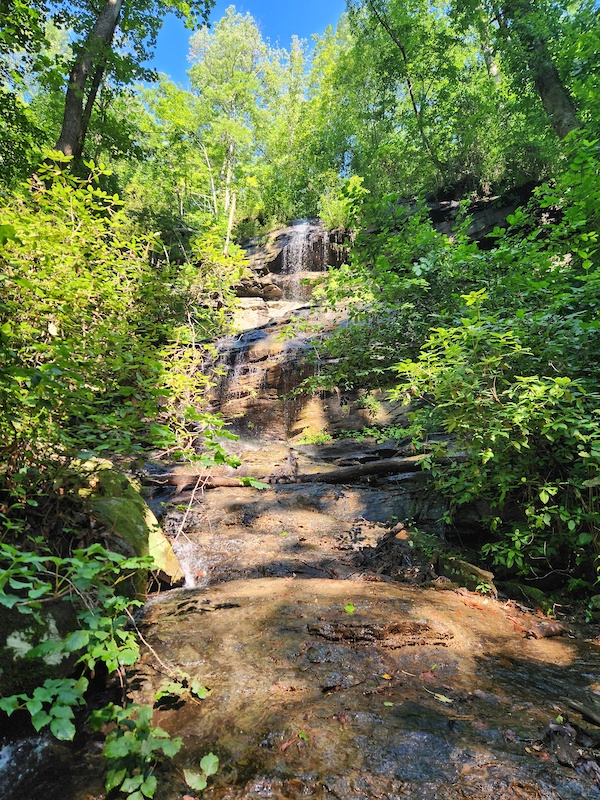 Hidden Falls Hiking Trail - Walhalla, South Carolina